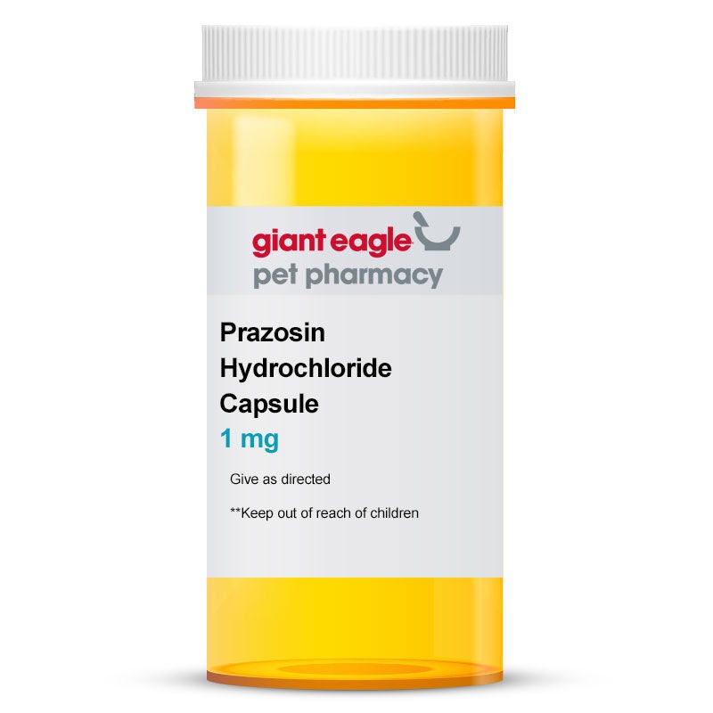 Prazosin Hydrochloride Capsule | Giant Eagle Pet Pharmacy