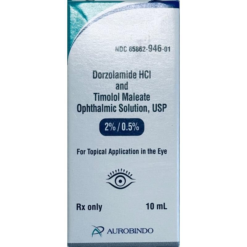 Dorzolamide Hcl/Timolol Maleate Solution 22.3 Mg/6.8 Mg/Ml | Giant ...